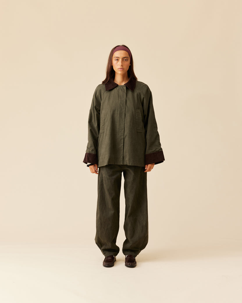 BAILEY JACKET KHAKI | RUBY