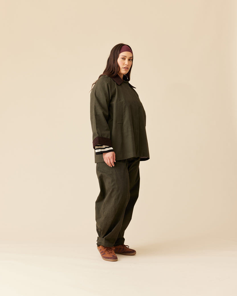 BAILEY JACKET KHAKI | RUBY