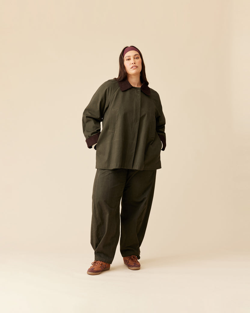 BAILEY JACKET KHAKI | RUBY