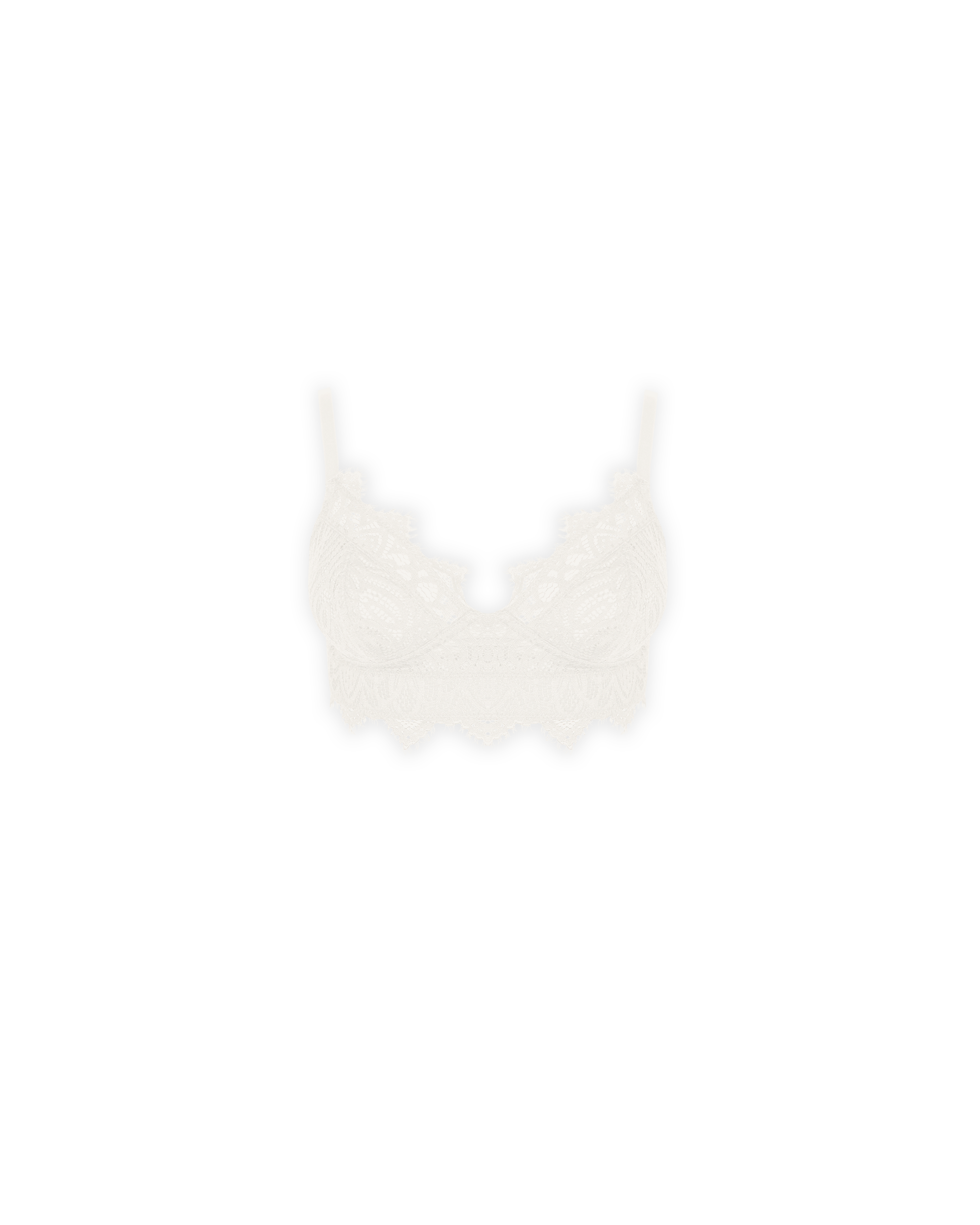 DOLLY FULL SUPPORT LACE BRA CREAM | RUBY