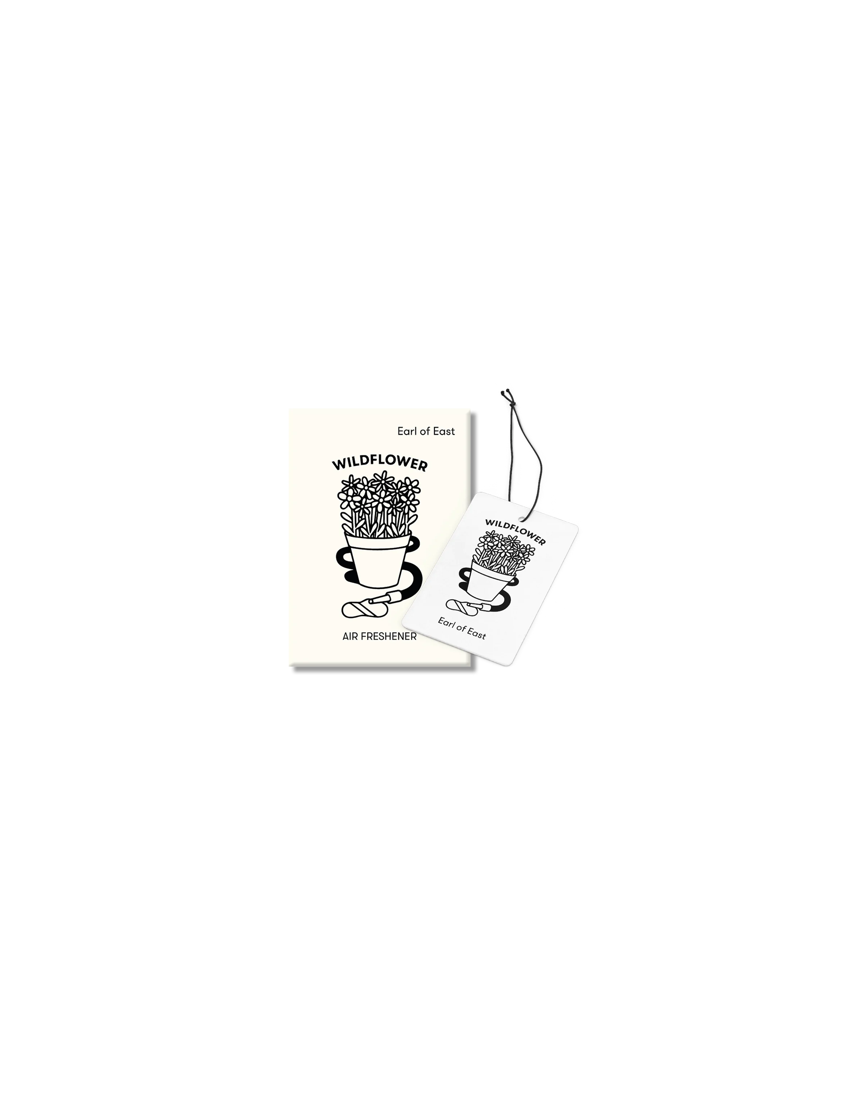 AIR FRESHENER TAG WILDFLOWER | RUBY