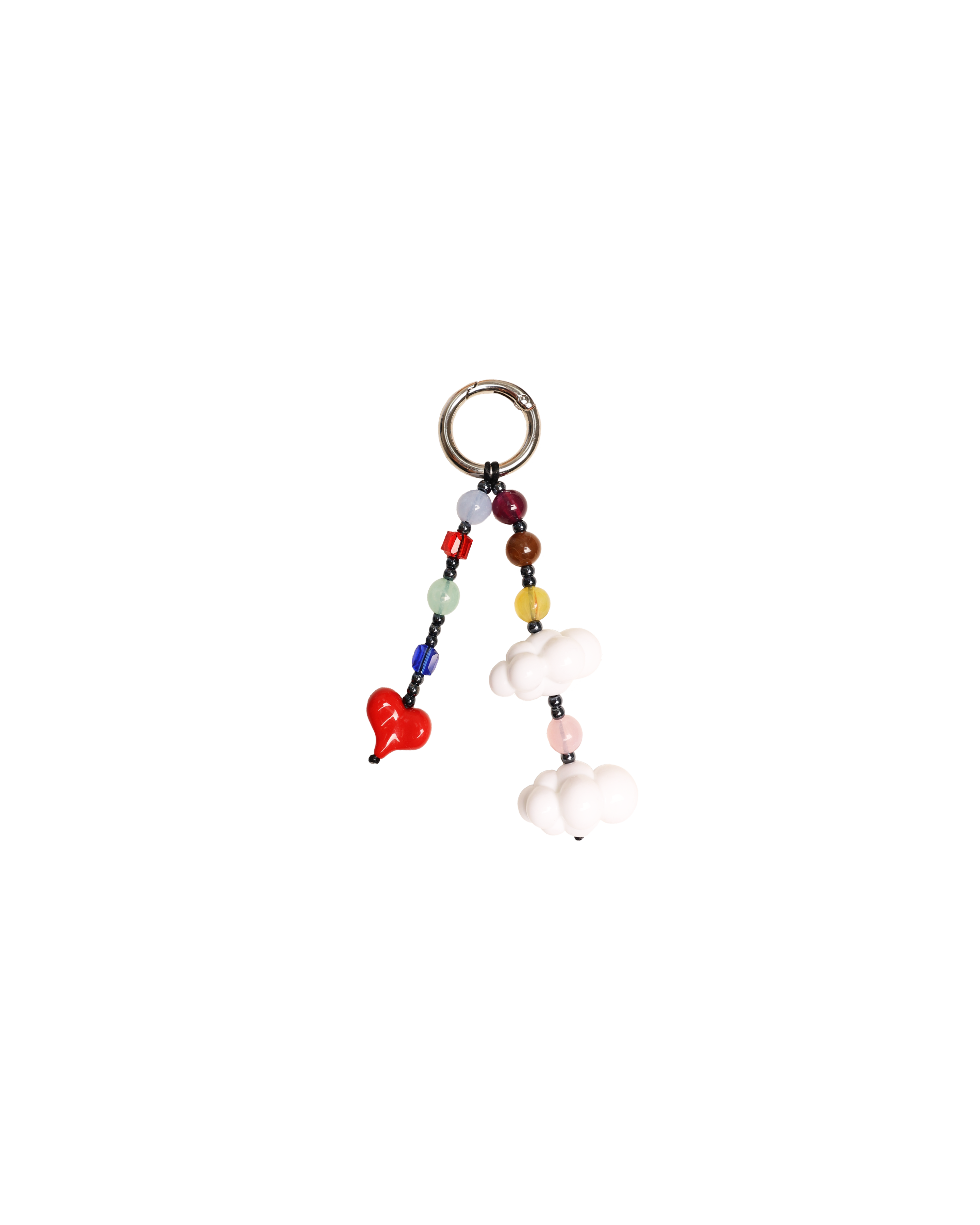 CLOUD KEYCHAIN RAINBOW | RUBY
