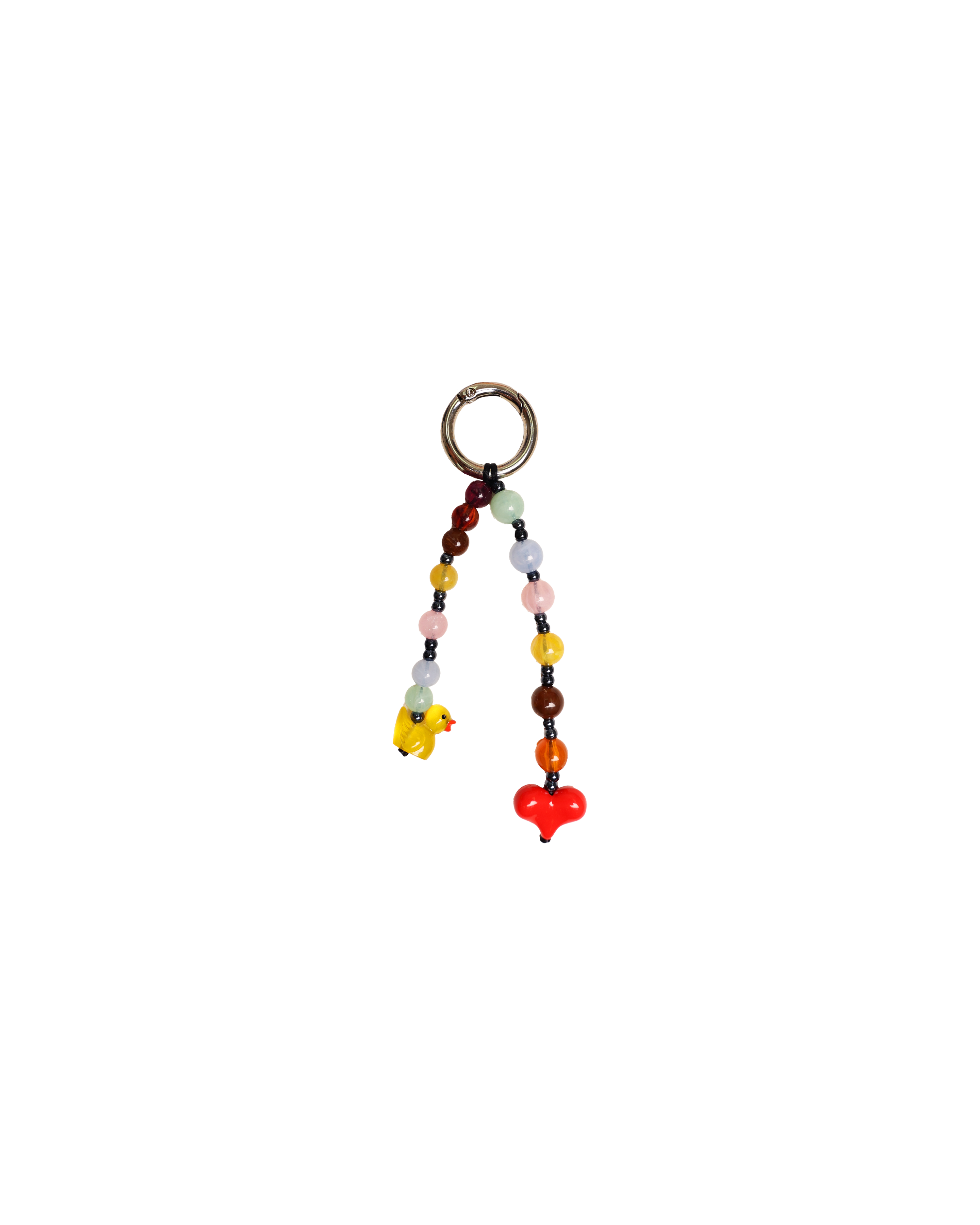 DUCK KEYCHAIN RAINBOW | RUBY