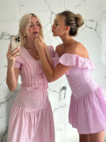 ANNIE CARDIGAN CHERRY RED | RUBY