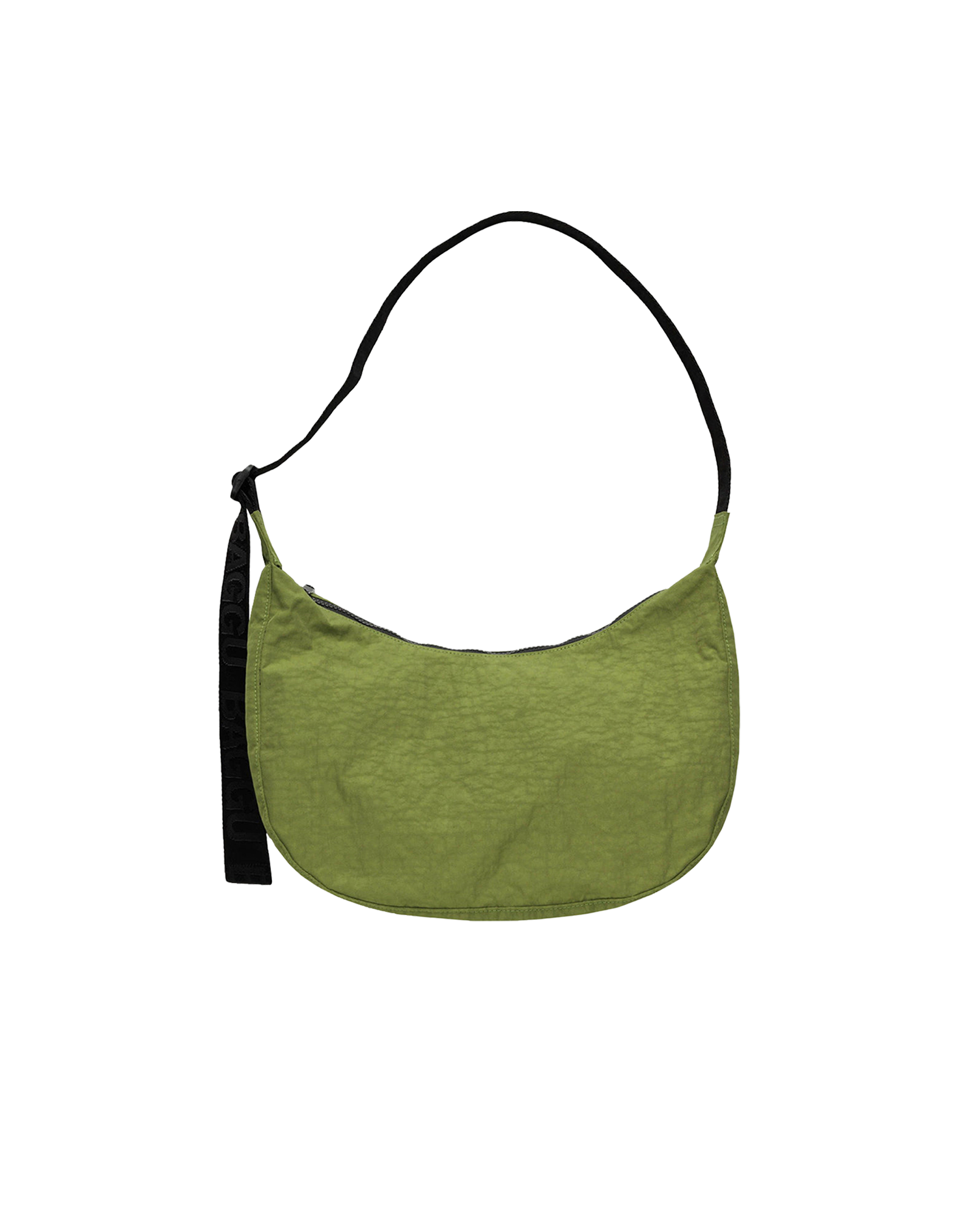 MEDIUM NYLON CRESCENT BAG AVOCADO | RUBY