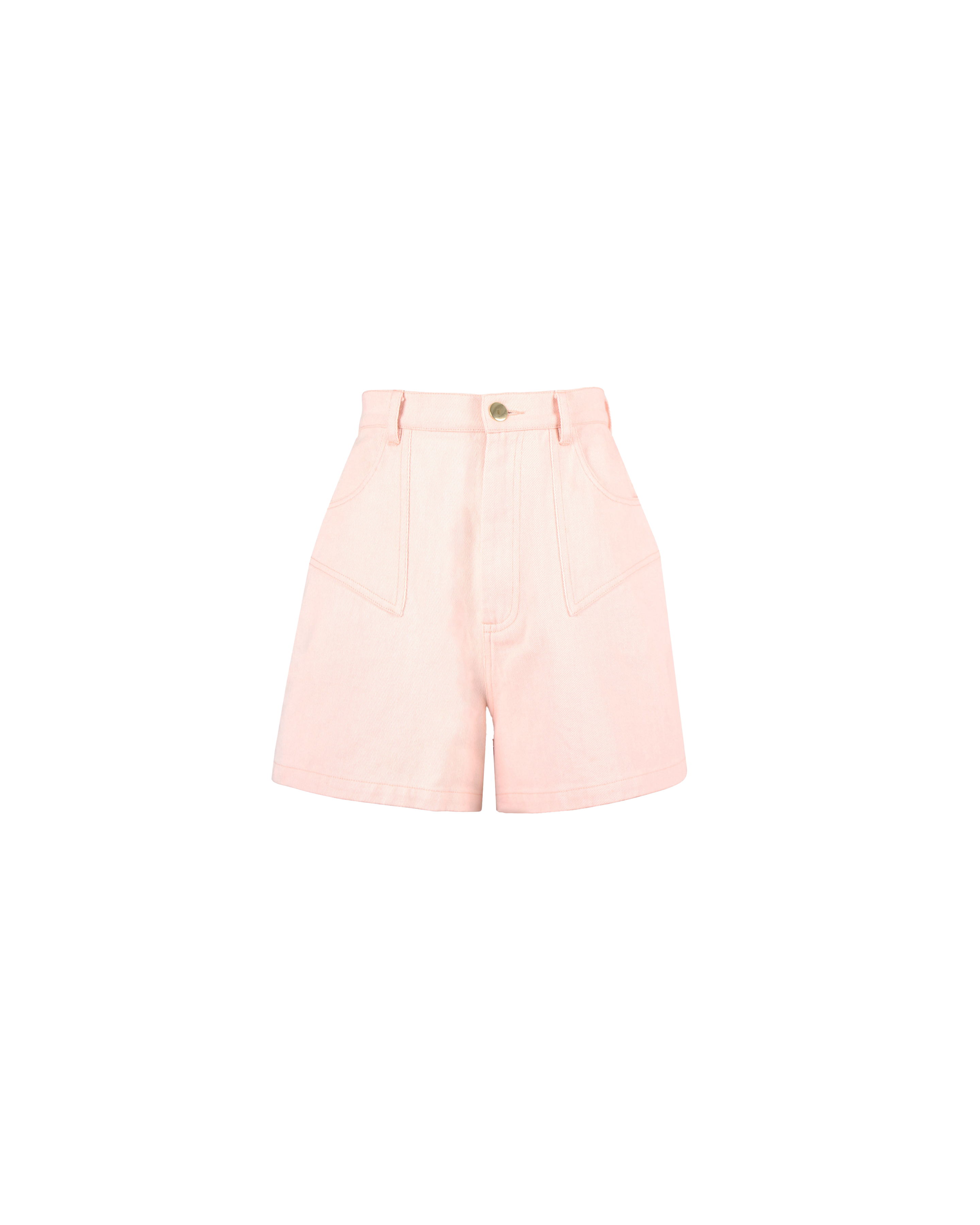 CLOVER DENIM SHORT PINK | RUBY