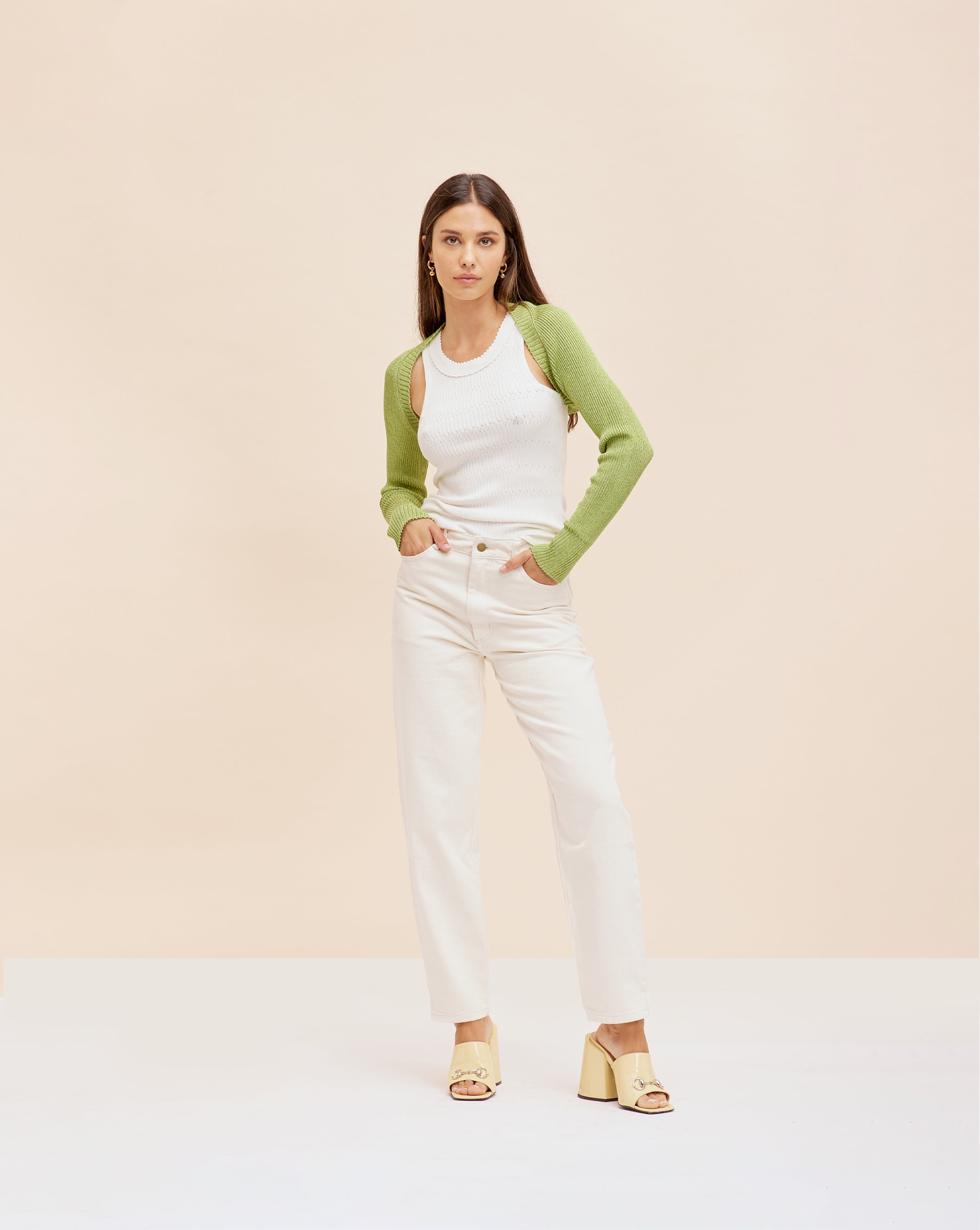 FLASH SHRUG GREEN | RUBY