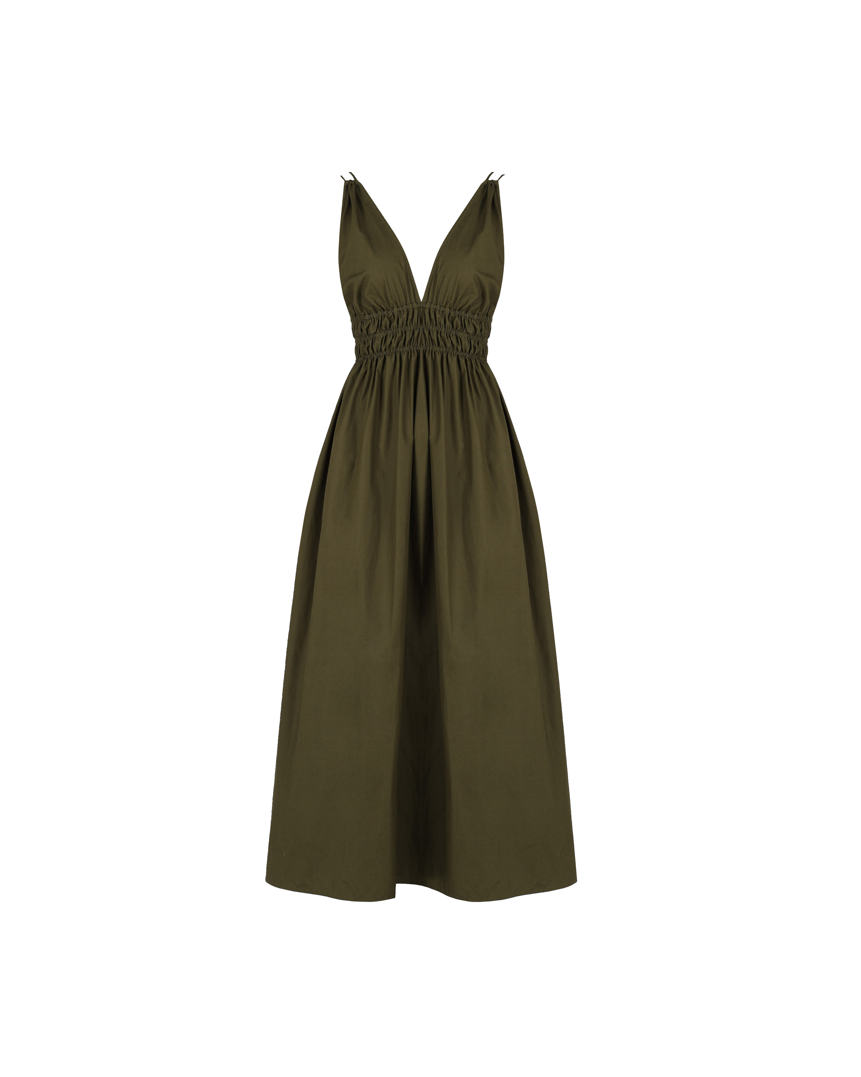 HERO MAXI DRESS OLIVE | RUBY