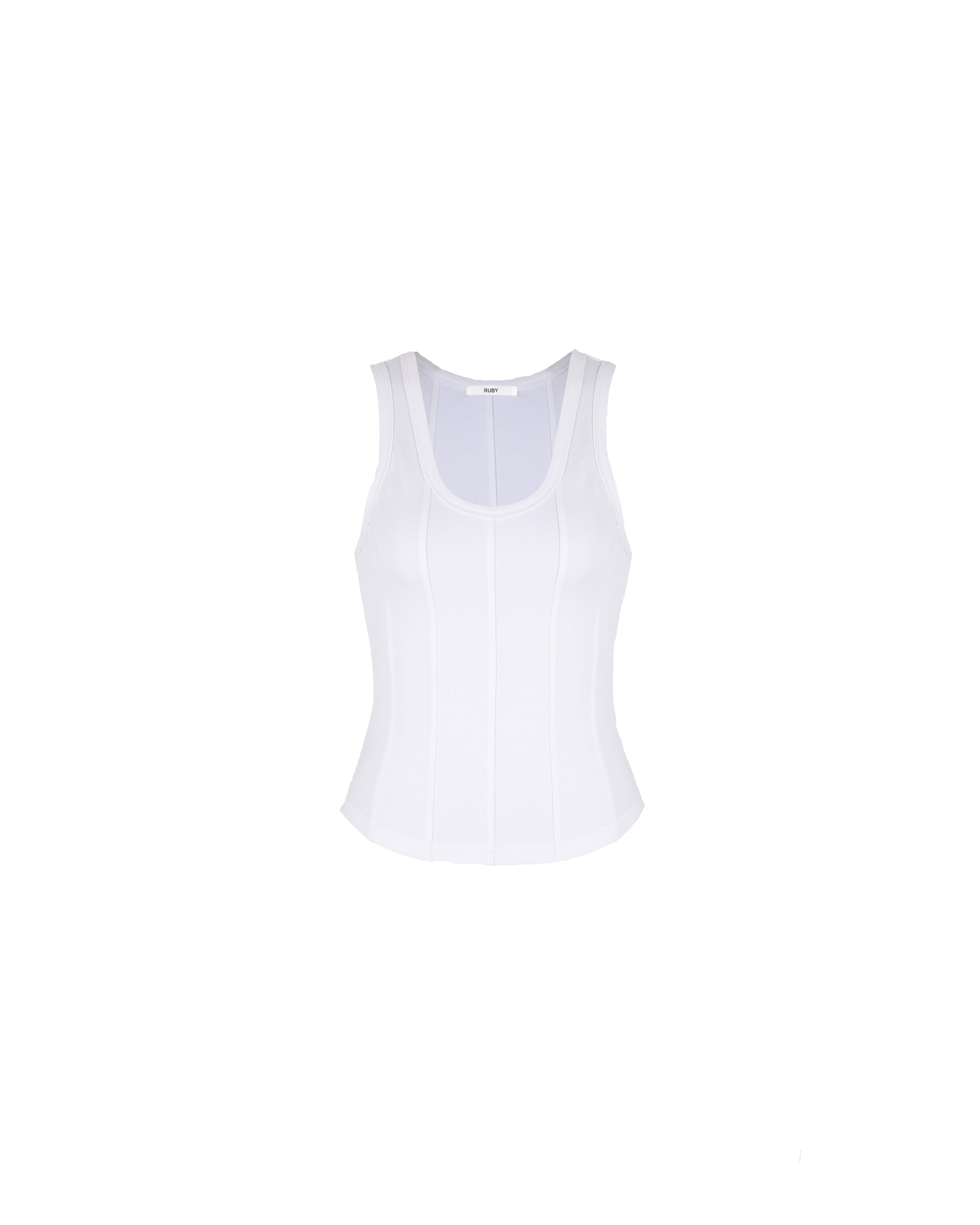 JUPITER TANK IVORY | RUBY