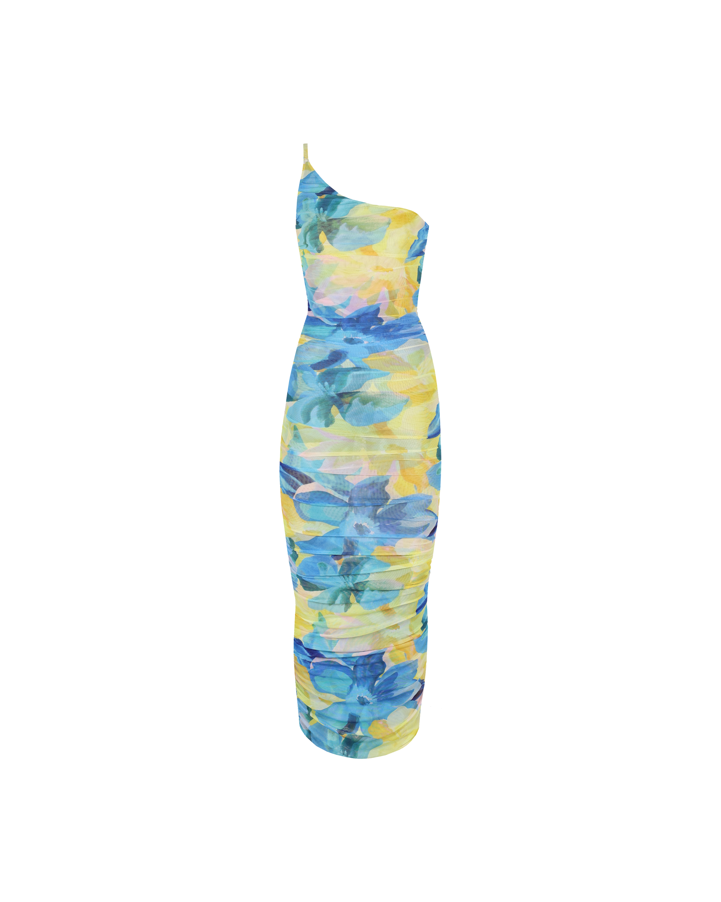 MIAMI MESH DRESS BUTTERCUP | RUBY