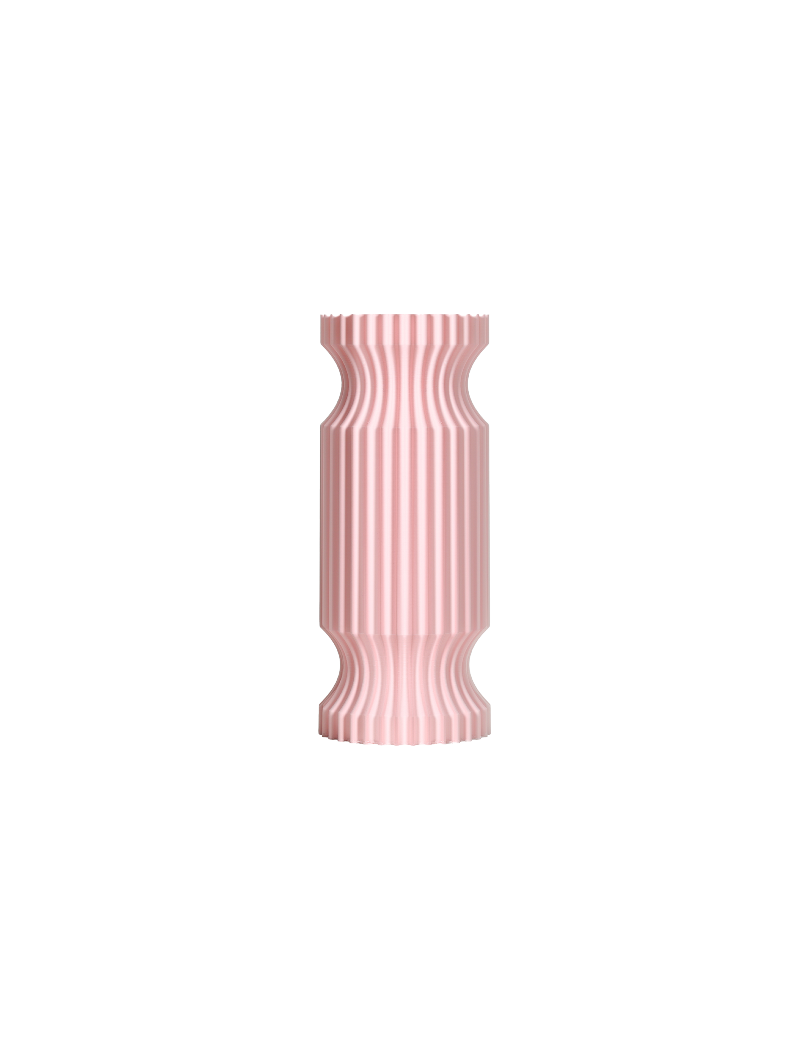 DOUBLE VASE IN PINK | RUBY